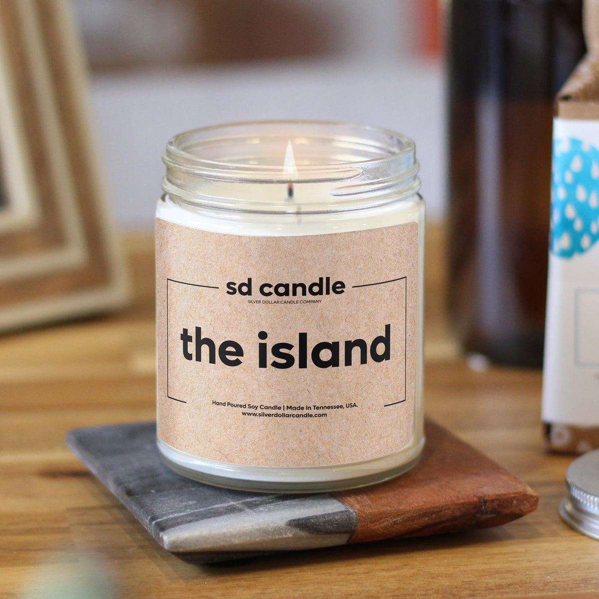 The Island Volcano Scented Wholesale Candles - 100% All-Natural ...