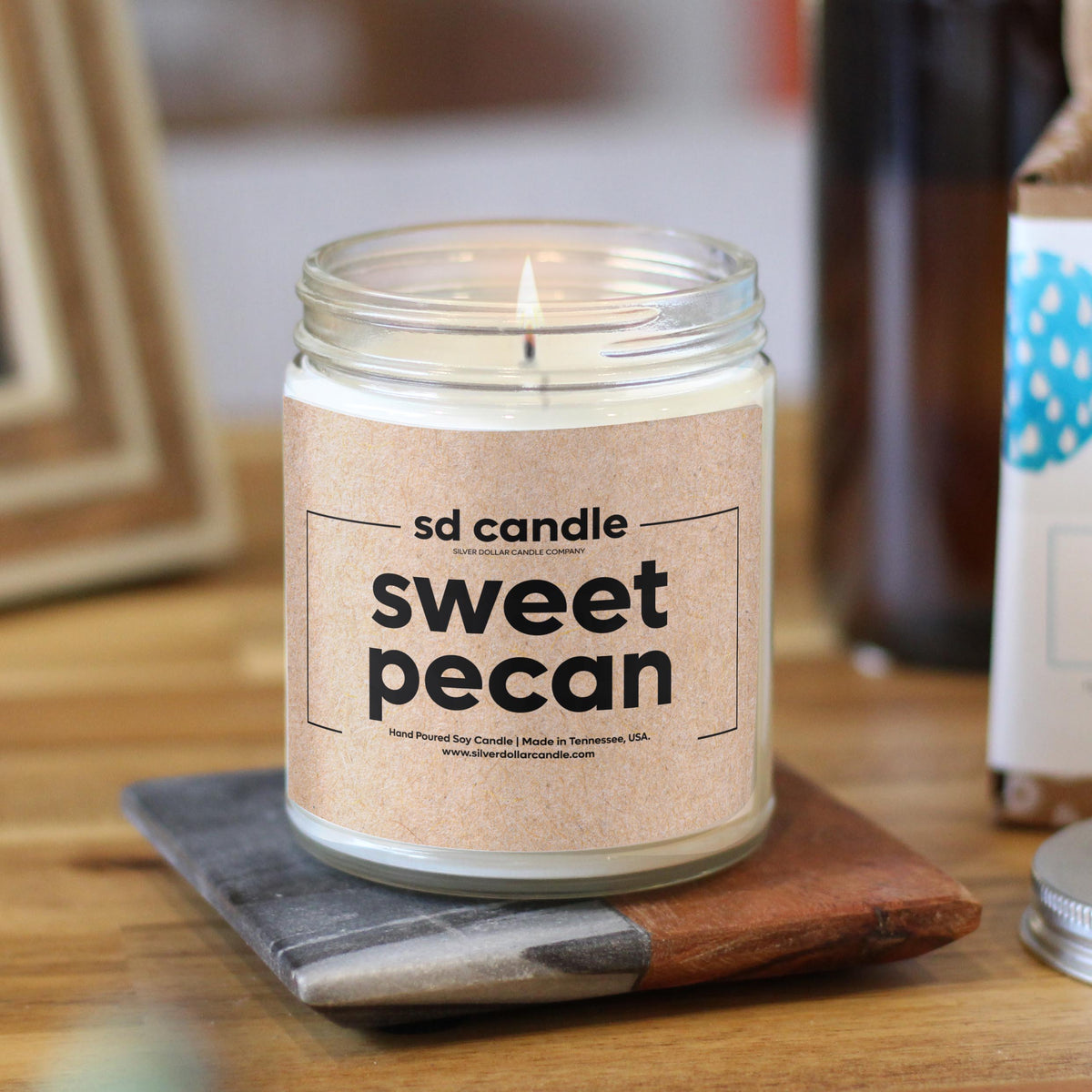 Sweet Pecan Scented Wholesale Candles - 100% All-Natural Handmade Soy ...